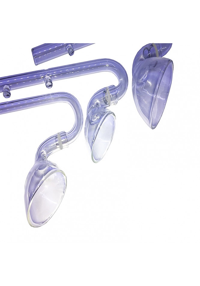 AquaLine TF Lily Pipe üveg forgatható fejjel